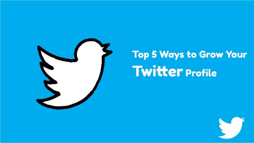 Top 5 Ways to Grow Your Twitter Profile - Creative Design Blog
